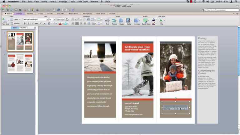 015 Microsoft Office Brochure Templates Maxresdefault inside Open ...