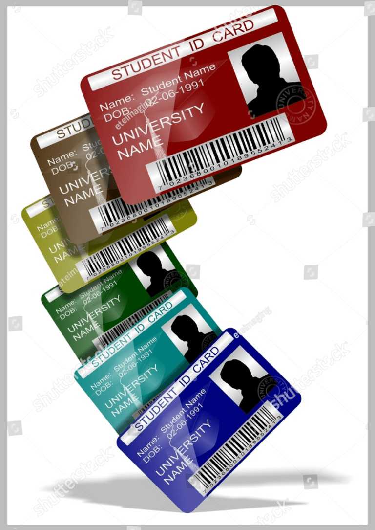 11+ Iconic Student Card Templates – Ai, Psd, Word | Free in Isic Card ...