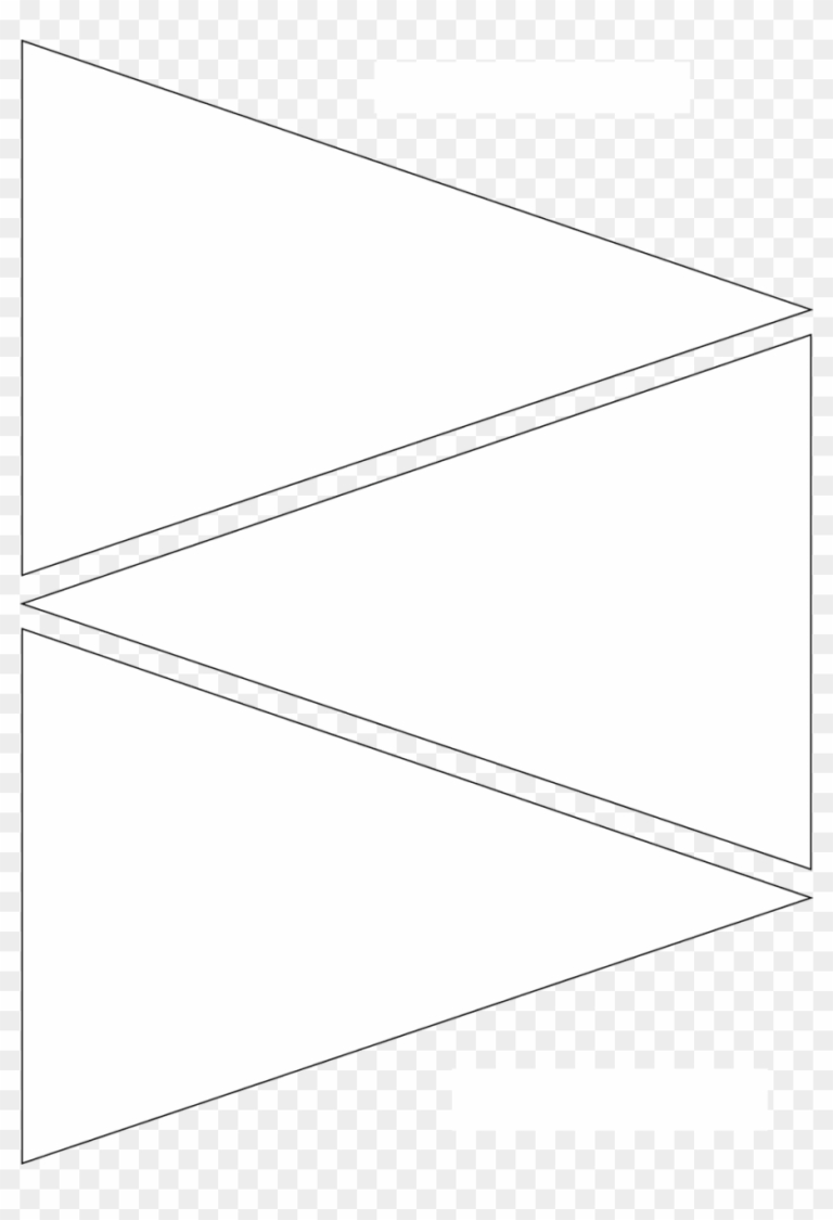 12 Free Printable Templates Pennant Banner Template with Free Printable ...