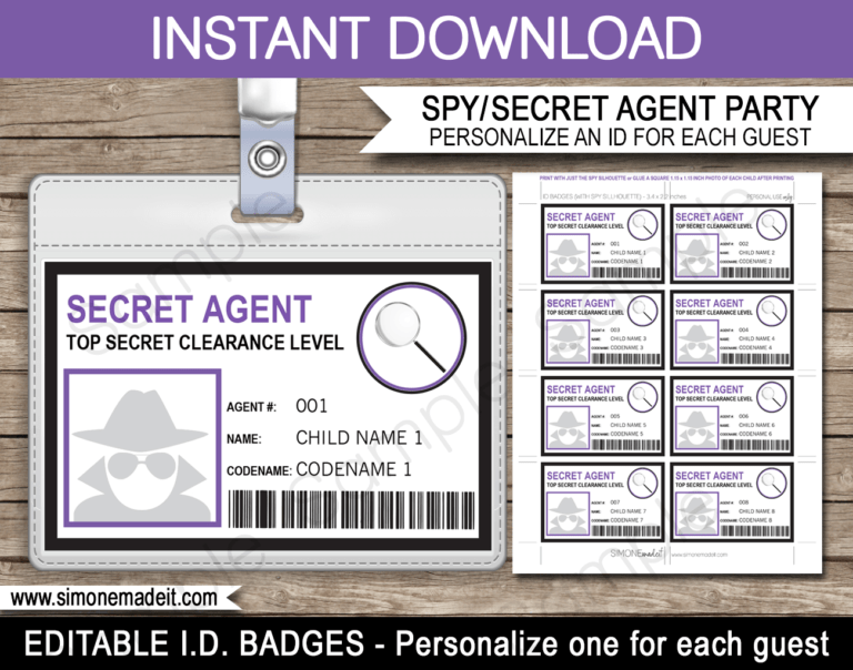 17 Images Of Secret Service Notebook Template | Jackmonster inside Mi6 ...