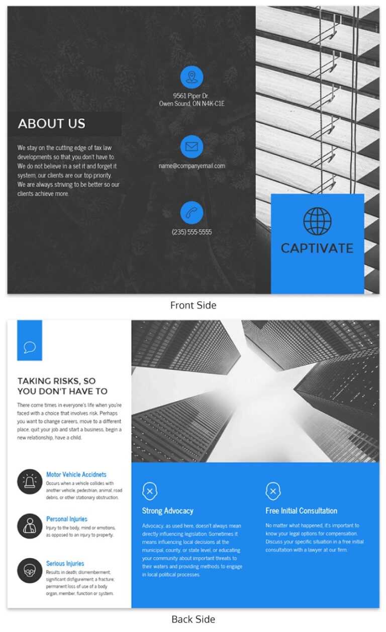 21 Brochure Templates And Design Tips To Promote Your with regard to ...