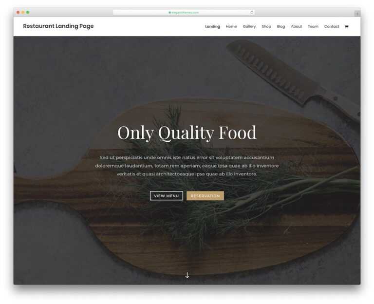 27 Best Html Restaurant Website Templates 2019 – Colorlib regarding ...