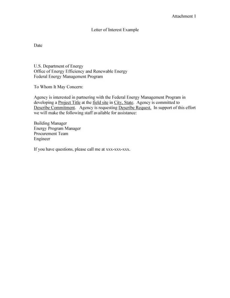 30+ Amazing Letter Of Interest Samples & Templates inside Letter Of ...