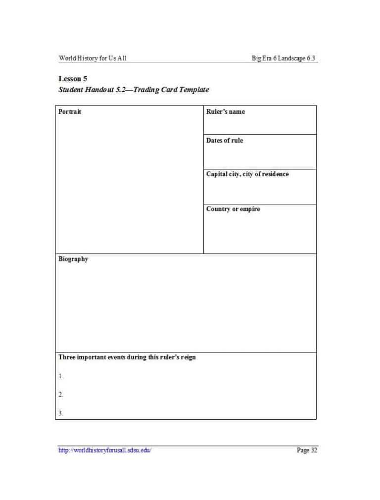 33 Free Trading Card Templates (Baseball, Football, Etc inside Baseball ...