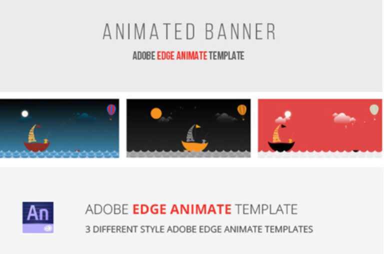 40 Awesome Edge Animate Templates within Animated Banner Templates ...