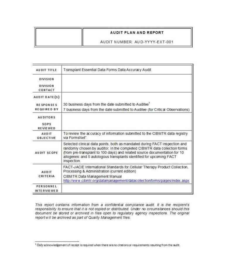 50 Free Audit Report Templates (Internal Audit Reports) ᐅ with Audit ...