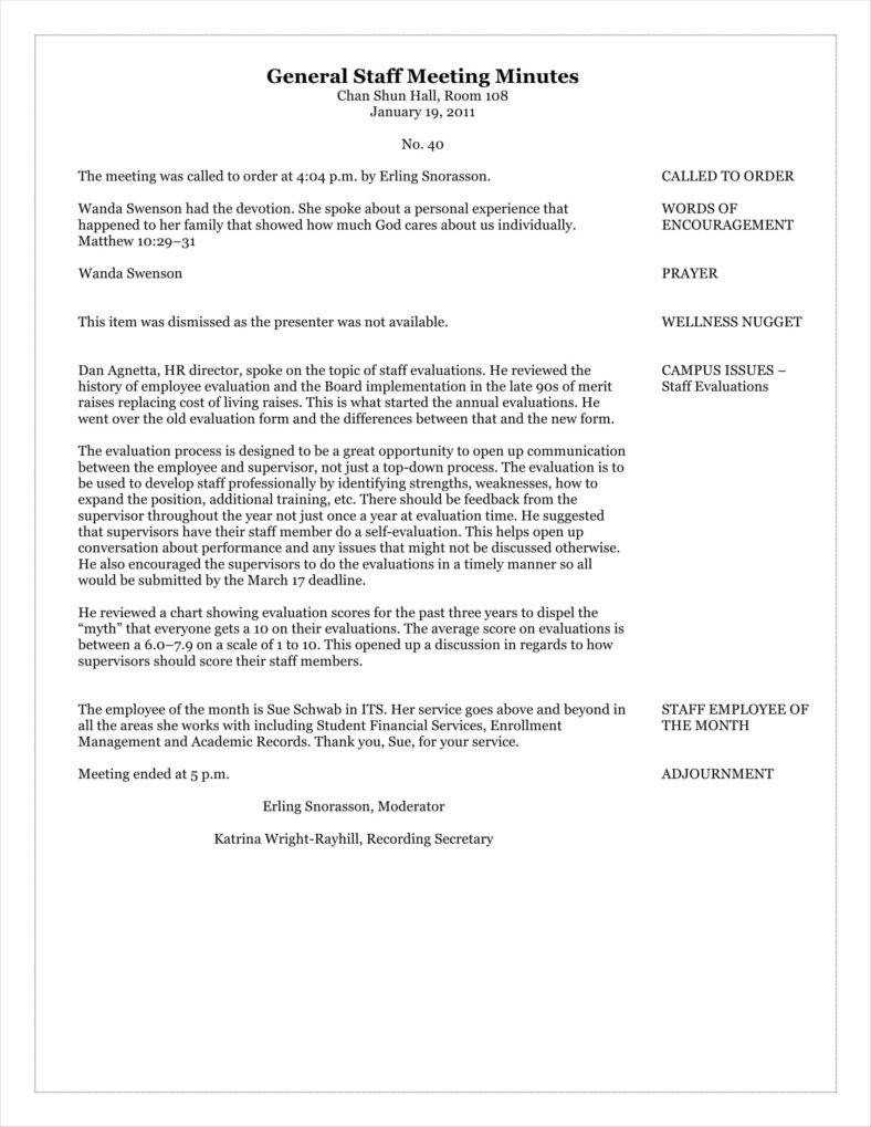 9+ Meeting Summary Templates – Free Pdf, Doc Format Download within ... 9+ Meeting Summary Templates – Free Pdf, Doc Format Download within ...
