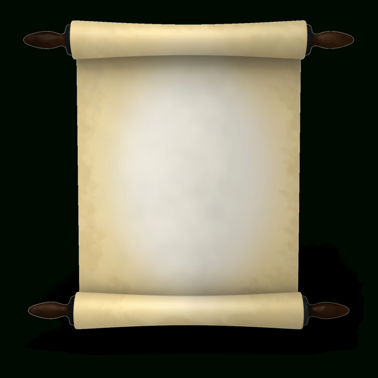 Best Photos Of Scroll Document Template – Medieval Scroll inside Scroll ...
