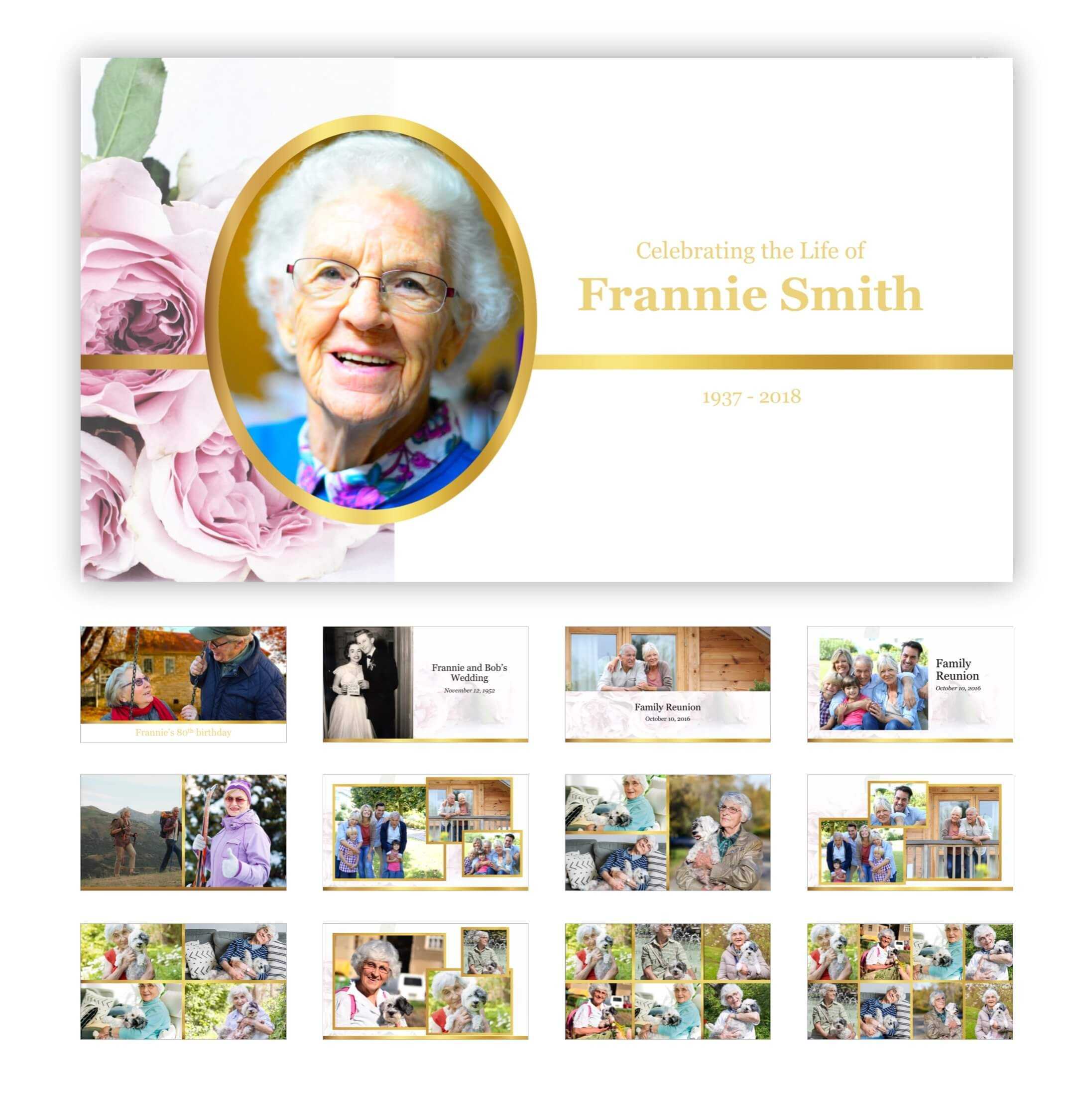 Funeral Powerpoint Template