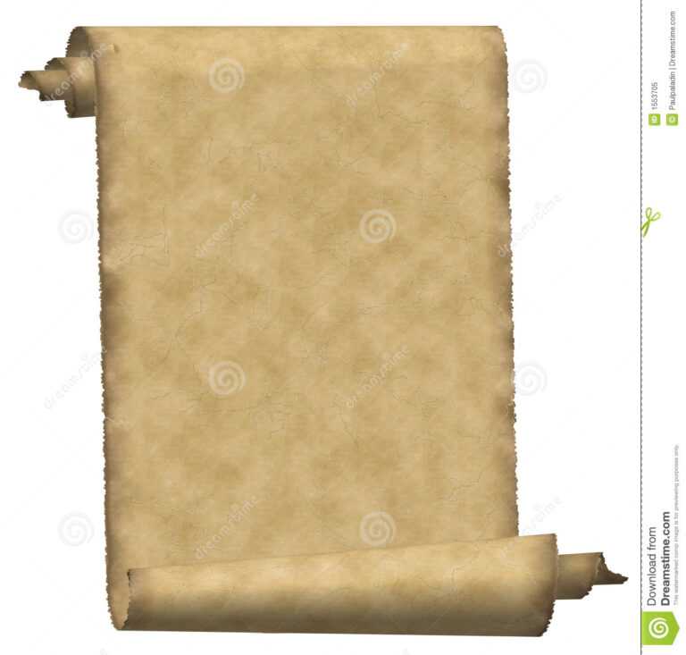 Best Photos Of Scroll Document Template – Medieval Scroll throughout ...