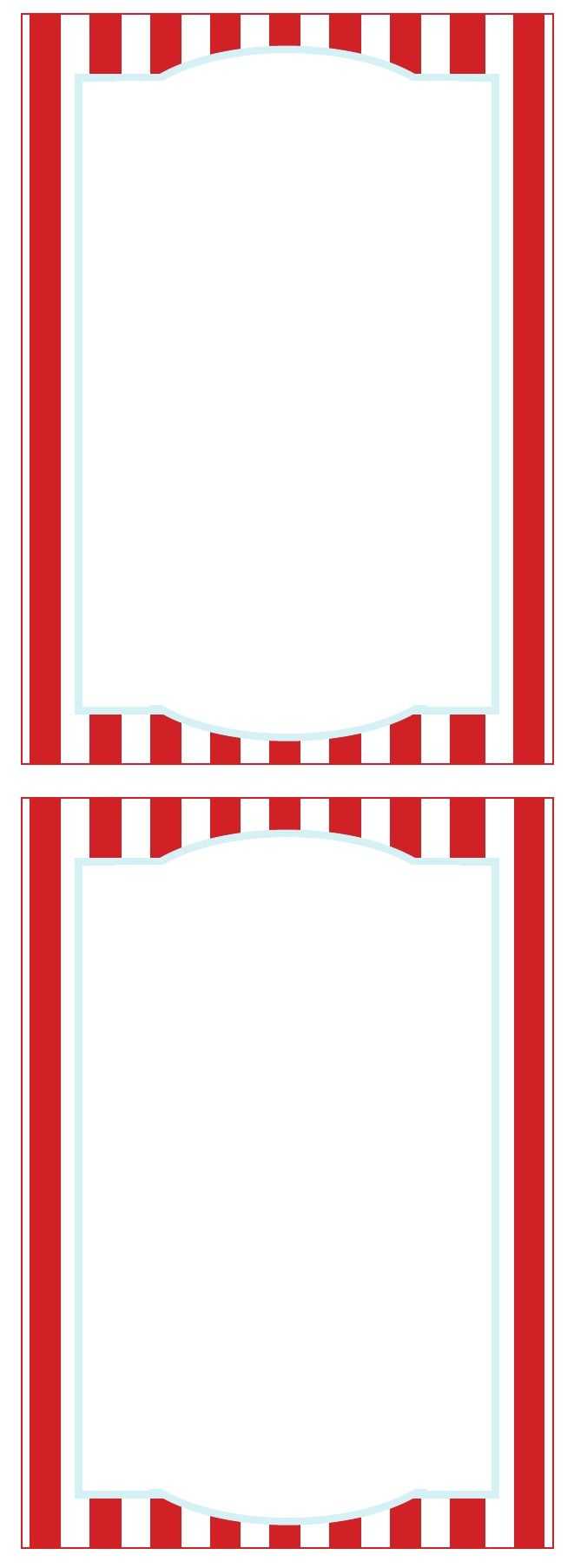 Blank Ticket Image Free Download Best Blank Ticket Image Inside Blank 