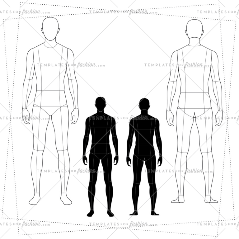 Free Human Body Outline Printable, Download Free Clip Art throughout ...