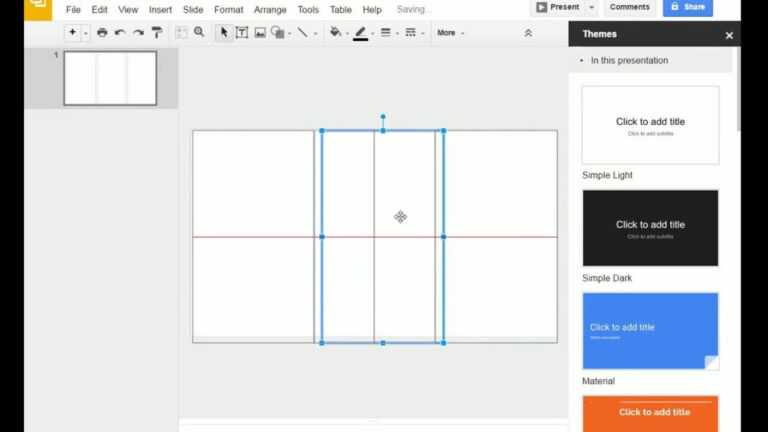 Brochure (Step 1) – Google Slides – Creating A Brochure Template In ...