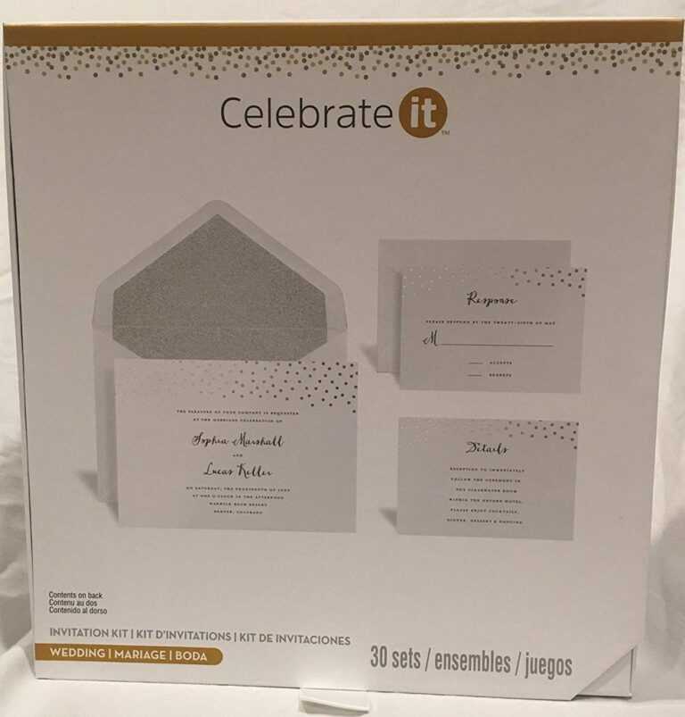 Celebrate It Occasions Wedding Invitations Templates for Celebrate It ...