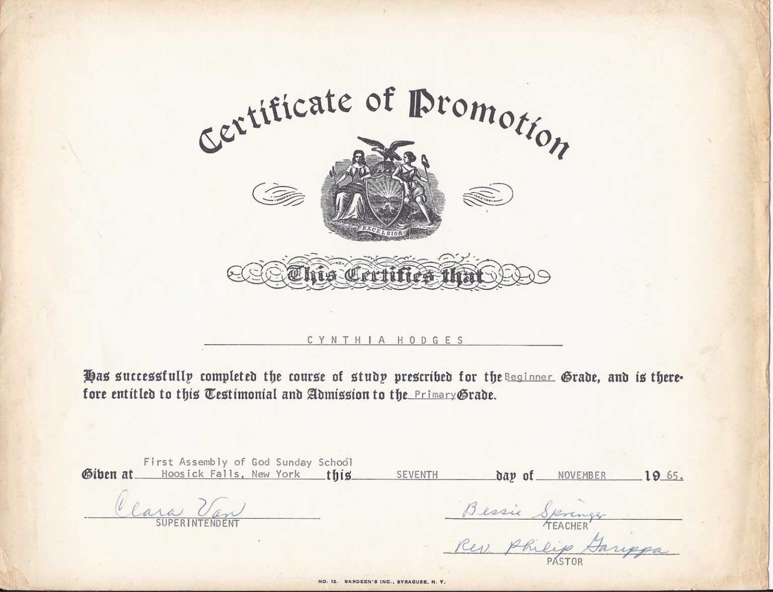 Certificates: Cool Promotion Certificate Template Example intended for ...