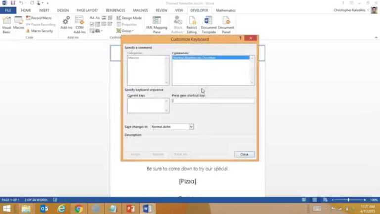 Creating A Macro Enabled Template In Word Within Word Macro Enabled