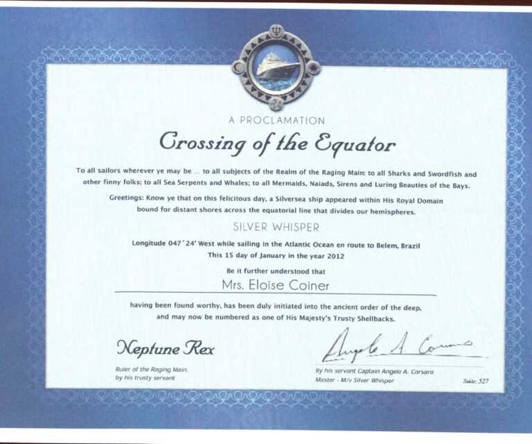 Crossing The Line Certificate Template – Atlantaauctionco within ... Crossing The Line Certificate Template – Atlantaauctionco within ...