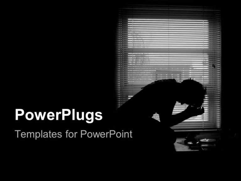 Depression Powerpoint Templates W/ Depression-Themed Backgrounds inside ...