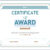 Editable Award Certificate Template In Word #1476 in Blank Award ...