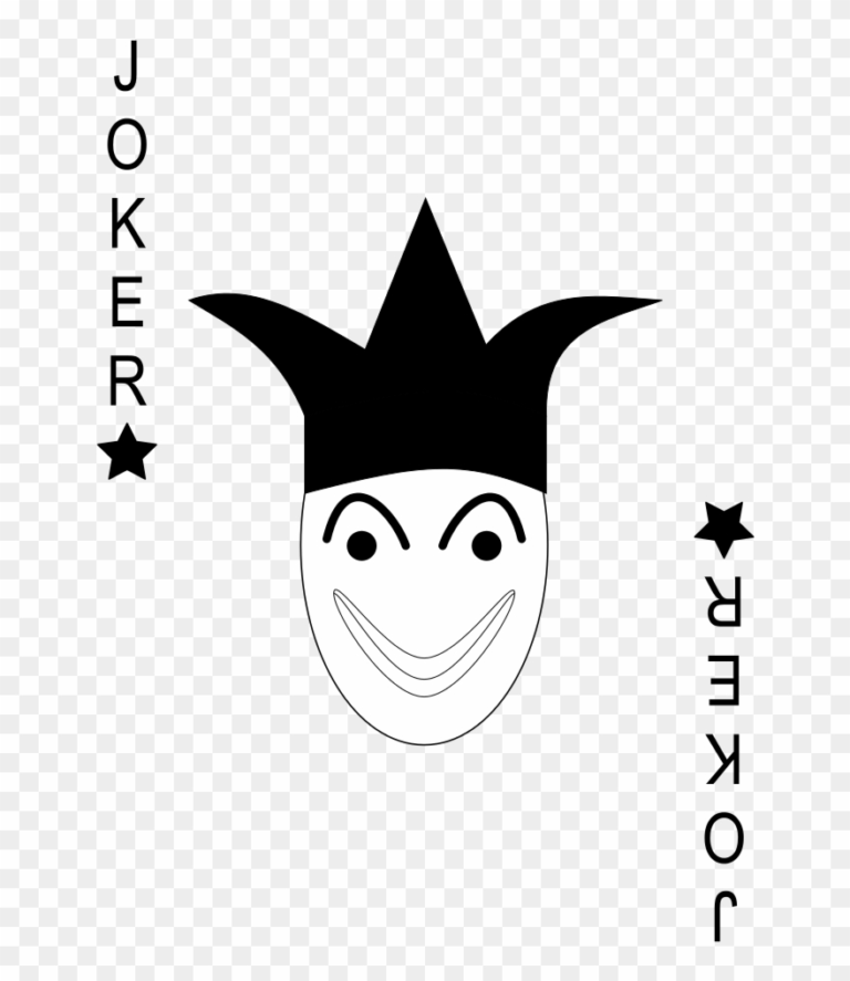 File Cards Black Svg – Joker Transparent Card Png Clipart within Joker ...
