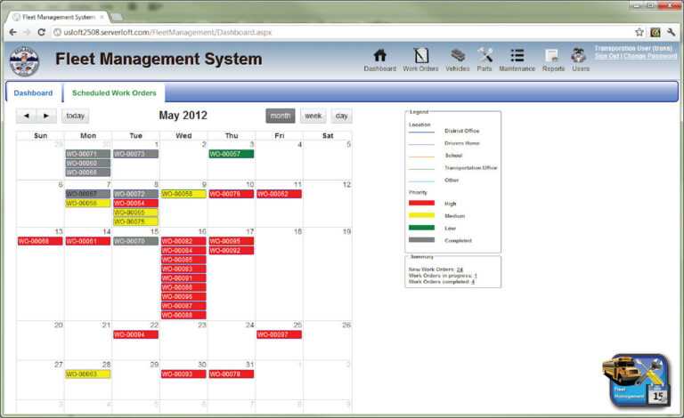 Fleet Maintenance Systems For Buses Seon Intended For Fleet 