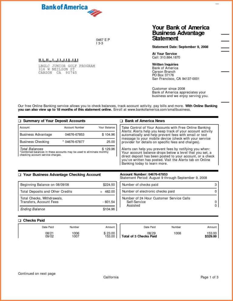 Free Bank Statement Template Printable Download Obc Stock throughout ...