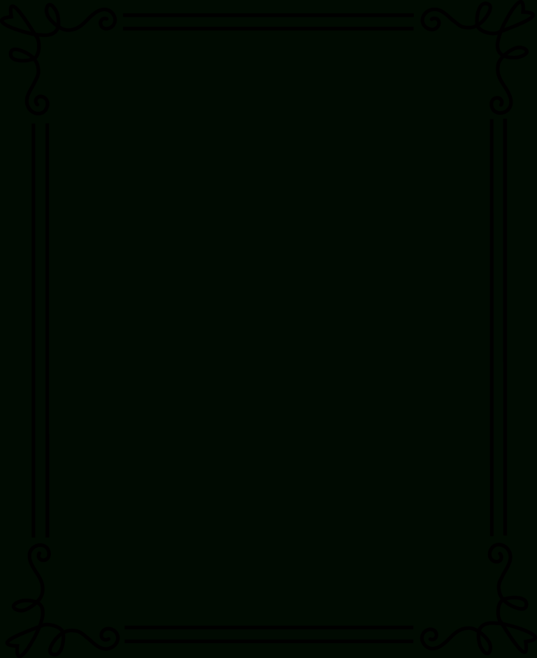 Free Border Templates Clipart Images Gallery For Free for Word Border ...