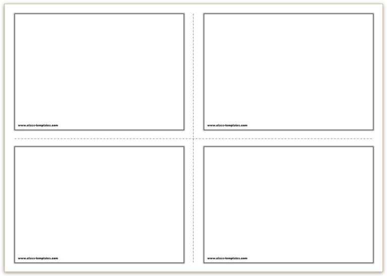 Free Printable Flash Cards Template pertaining to Flashcard Template ...