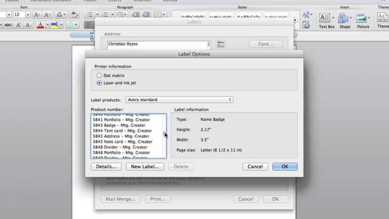 How To Make Name Tags In Microsoft Word : Microsoft Office Tips ...