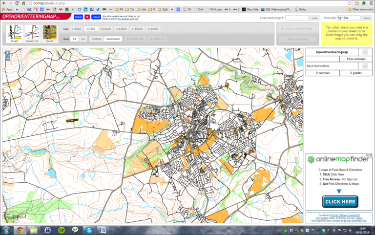 How To Plan A Street-O Event | Claro Orienteering pertaining to ...