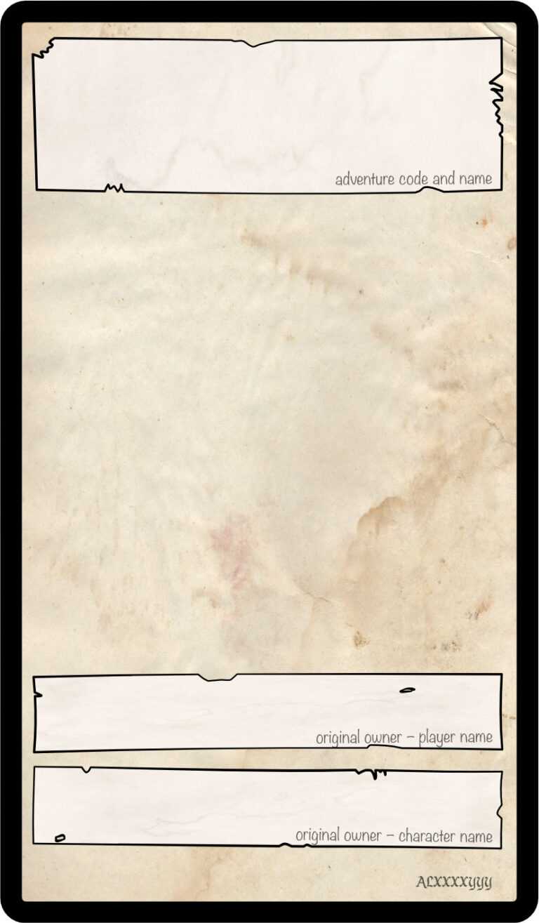 Magic Item Cards – Binary Adventures for Blank Magic Card Template ...