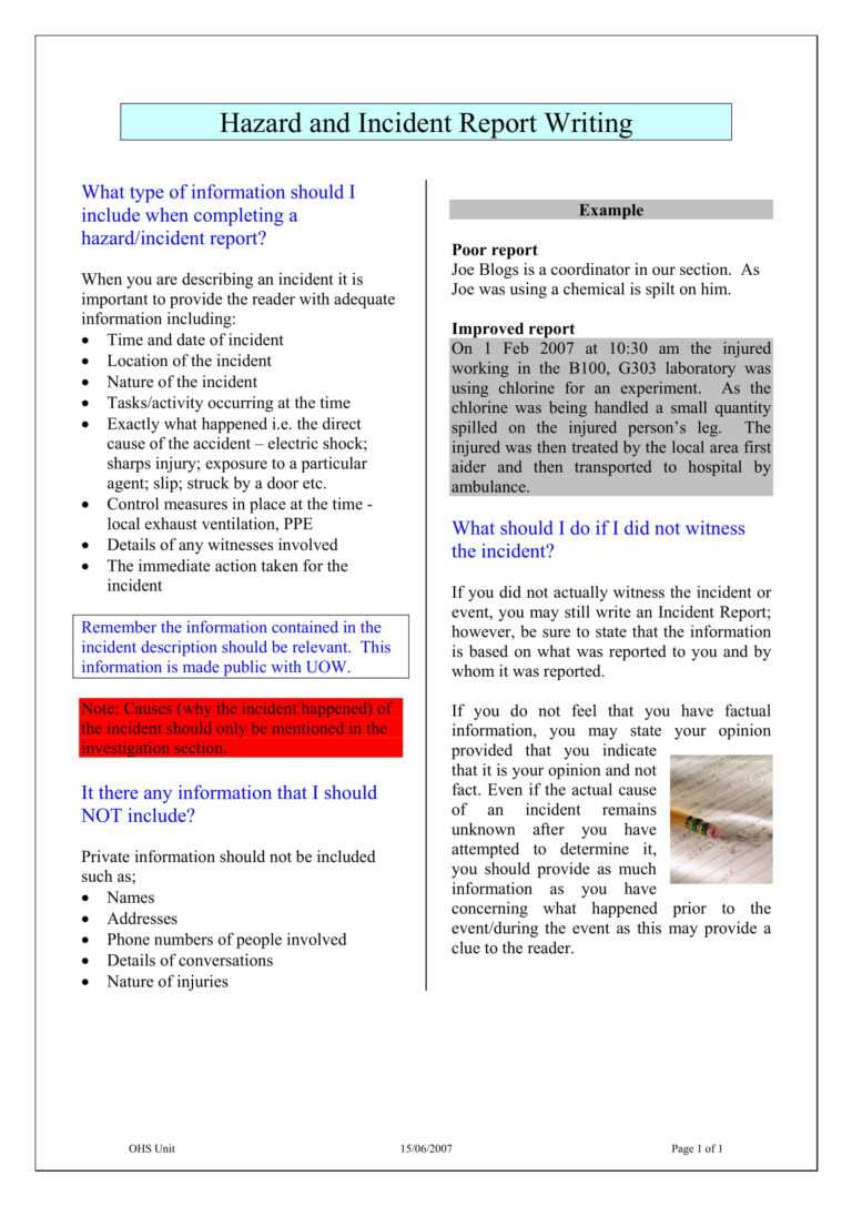 Ohs Monthly Report Template – Atlantaauctionco regarding Ohs Monthly ...