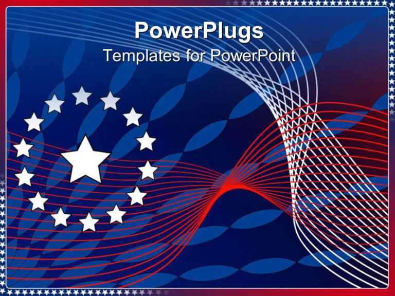 Patriotic Powerpoint Templates W/ Patriotic-Themed Backgrounds ...