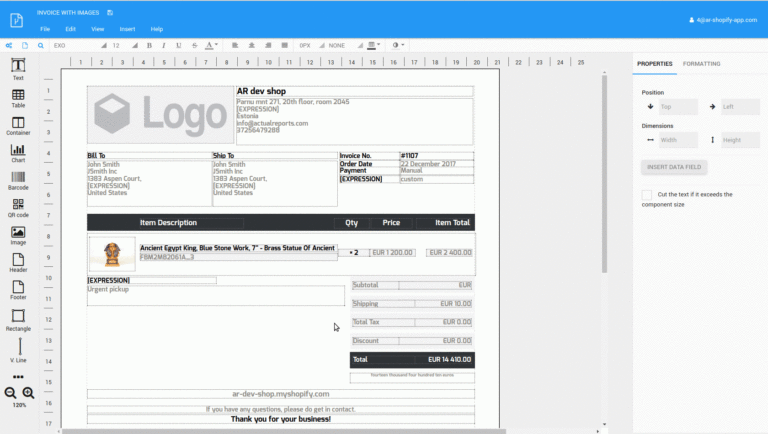 Pdf Generator Api An Api And Template Builder To Create Throughout Report Builder Templates