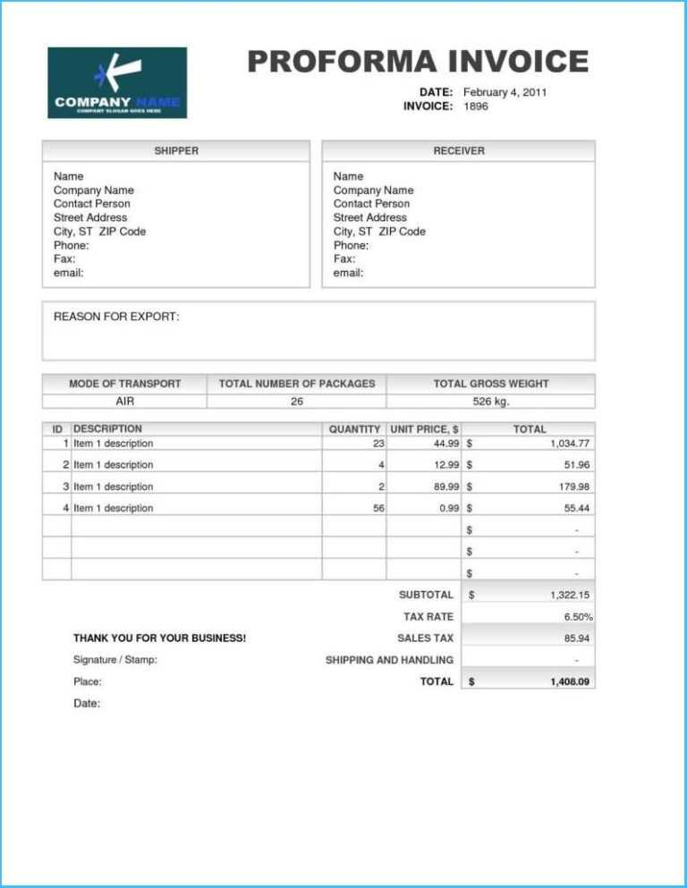 Popular Credit Card Invoice Template Which Can Be Used As with Credit ...