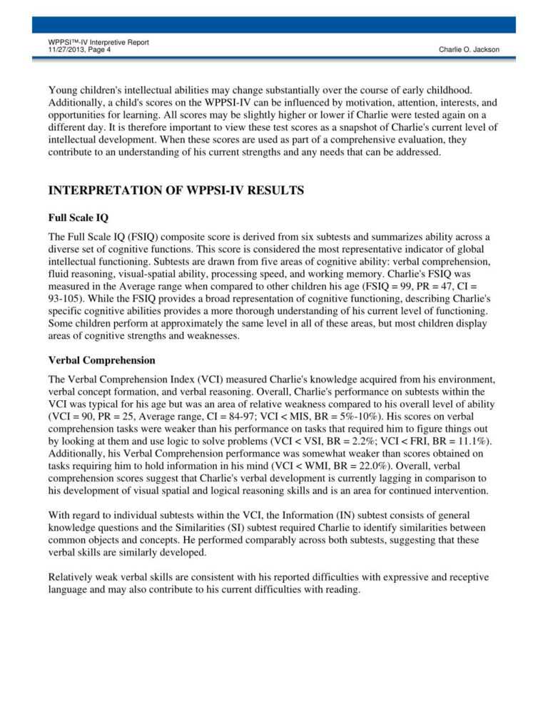 Ppt – Wppsi Powerpoint Presentation – Id:7271450 regarding Wppsi Iv ...