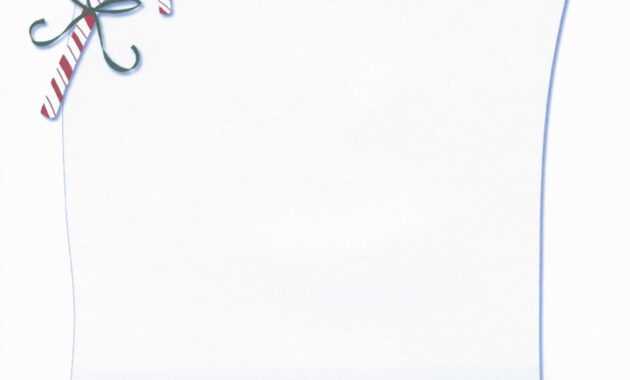 Printable Santa Scroll Certificate Stationery | Stationary throughout ...