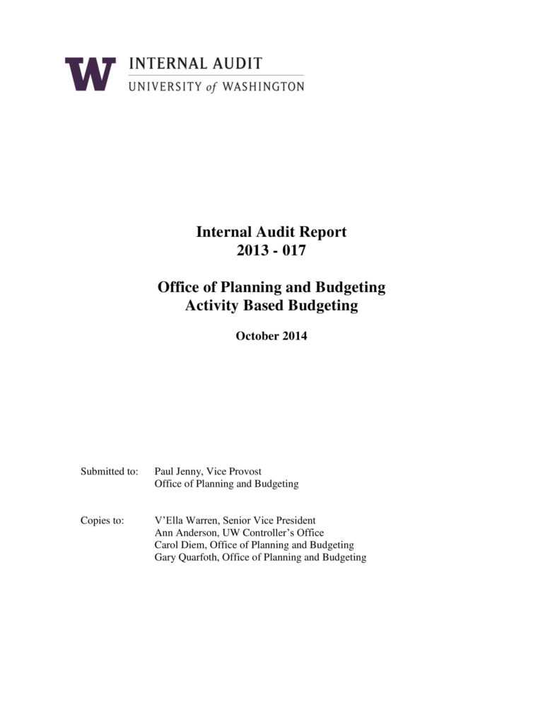 Sample Internal Audit Report intended for Forensic Accounting Report ...