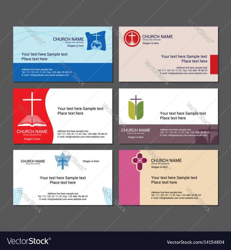 Set Christian Business Cards For The Church with Christian Business ...