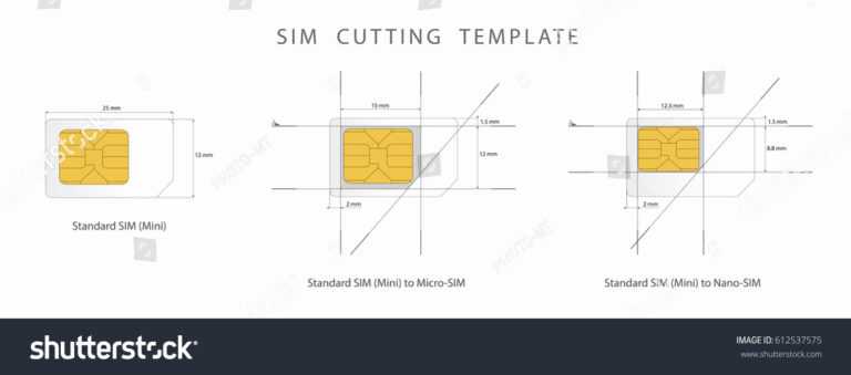 Sim Card Cutting Template Elegant For The Bold Cutting Your with Sim ...