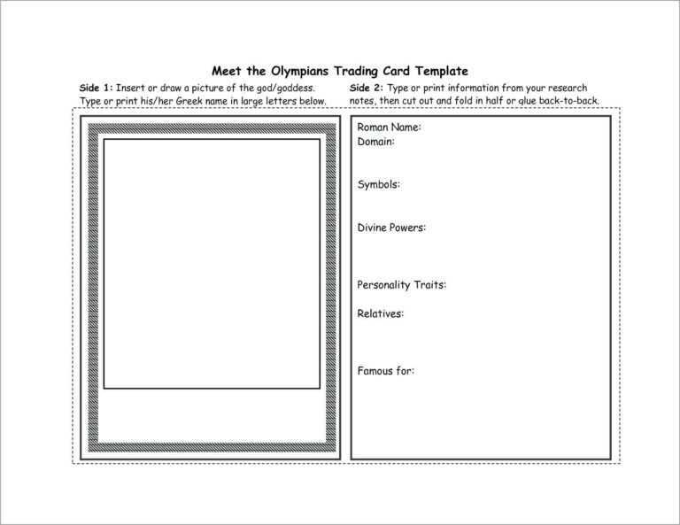 Superhero Trading Card Template – Xfanzexpo.com
