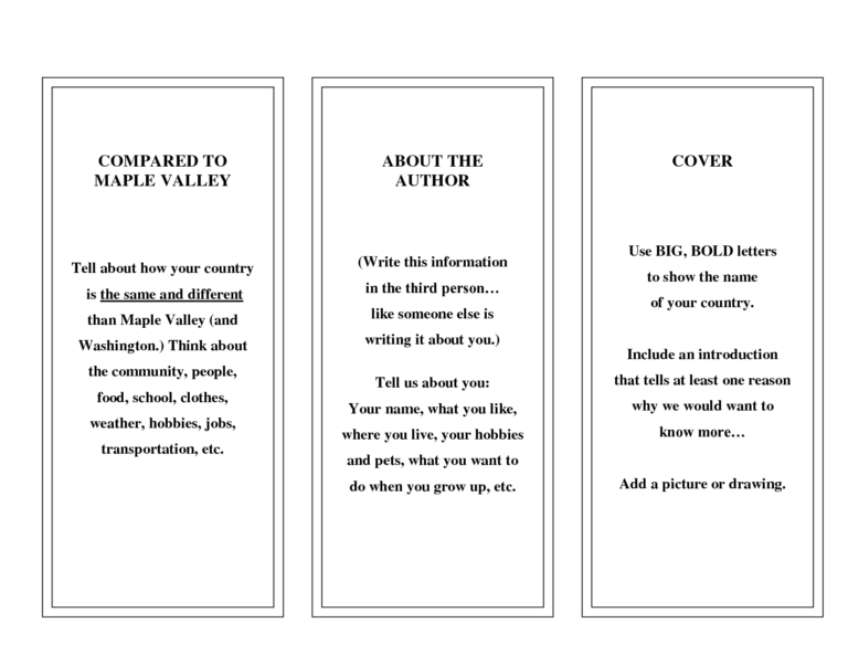 The Odyssey Travel Brochure Project Rubric | Tourismstyle.co with ...