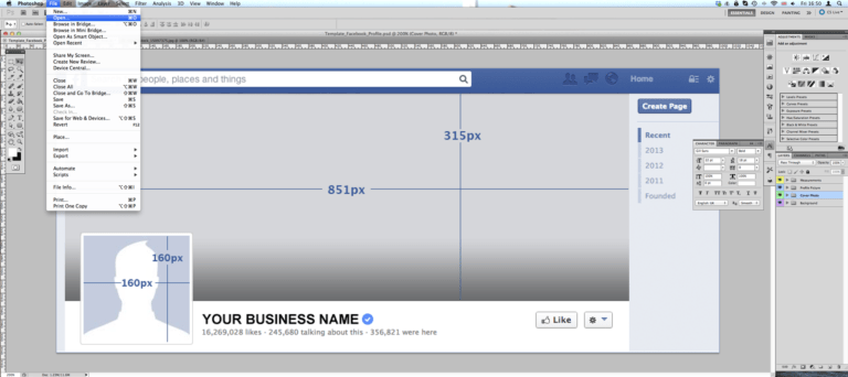 Thebrownfaminaz: Facebook Cover Photo Template Psd in Photoshop ...