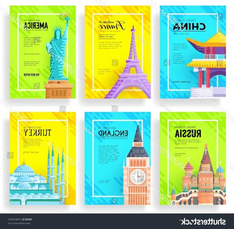 Travel Guide Brochure Template New Travel Flyer Template in Country ...