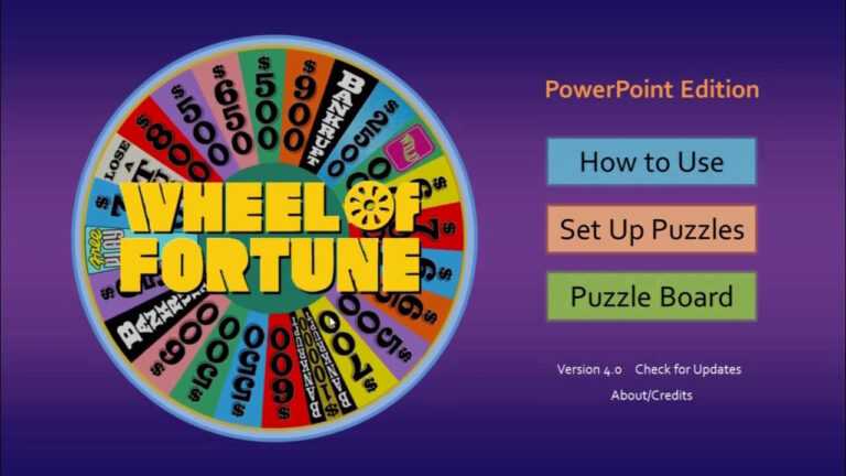 Wheel Of Fortune For Powerpoint – Gamestim pertaining to Wheel Of ...