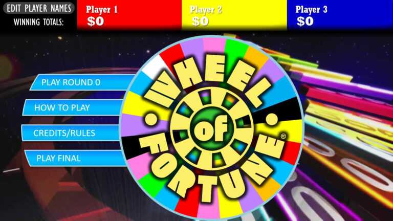 Wheel Of Fortune Powerpoint Game Games For Teachers Show for Wheel Of ...